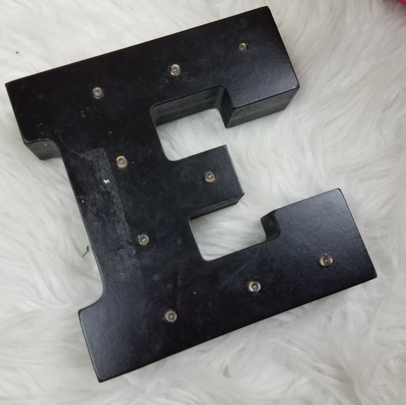 Office | Led Letter Lights E Black | Poshmark